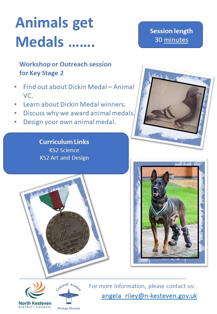 Animals get medals – North Kesteven: The Heart of Lincolnshire